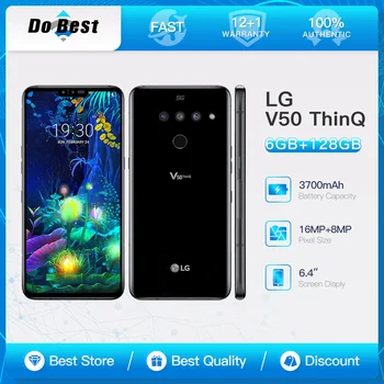 Original LG V50 ThinQ V450PM/V500N Unlocked 5G Mobile Phone 6.4'' NFC ...