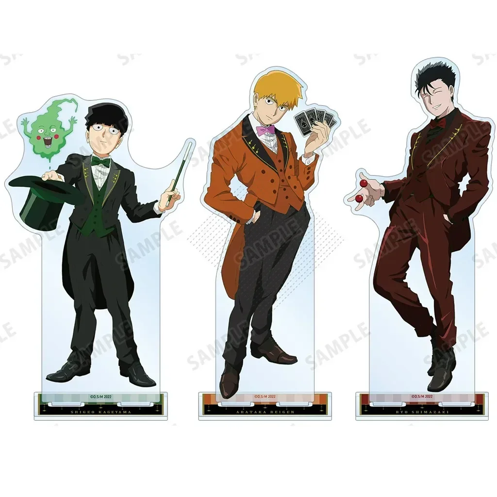 Anime-Ekubo-Ritsu-Kageyama-Shigeo-Reigen-Arataka-figura-mu-eca-soporte ...