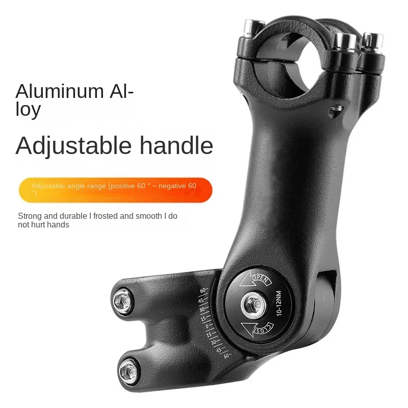 MTB-Road-Bike-Adjustable-Stem-Bicycle-Handlebar-Stem-31-8mm-25-4mm ...