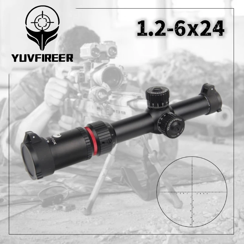 1-2-6x24-Scope-Scope-Long-Range-Rifle-scope-Tactics-Hunting-Optical ...