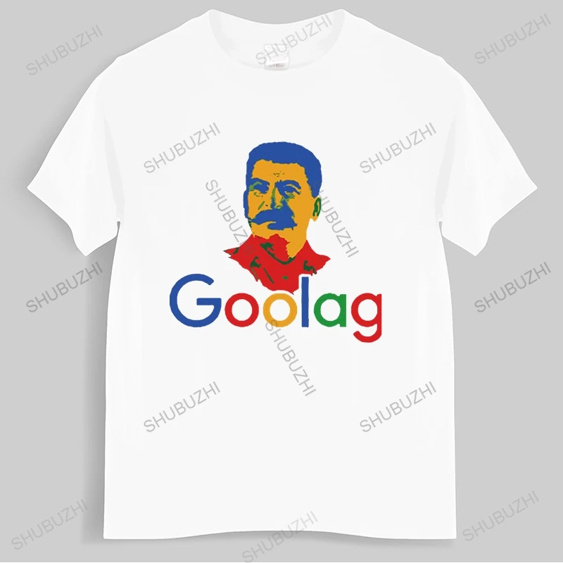 Goolag USSR Stalin Artsy Awesome Artwork Drawing Couple T-shirts O-neck ...