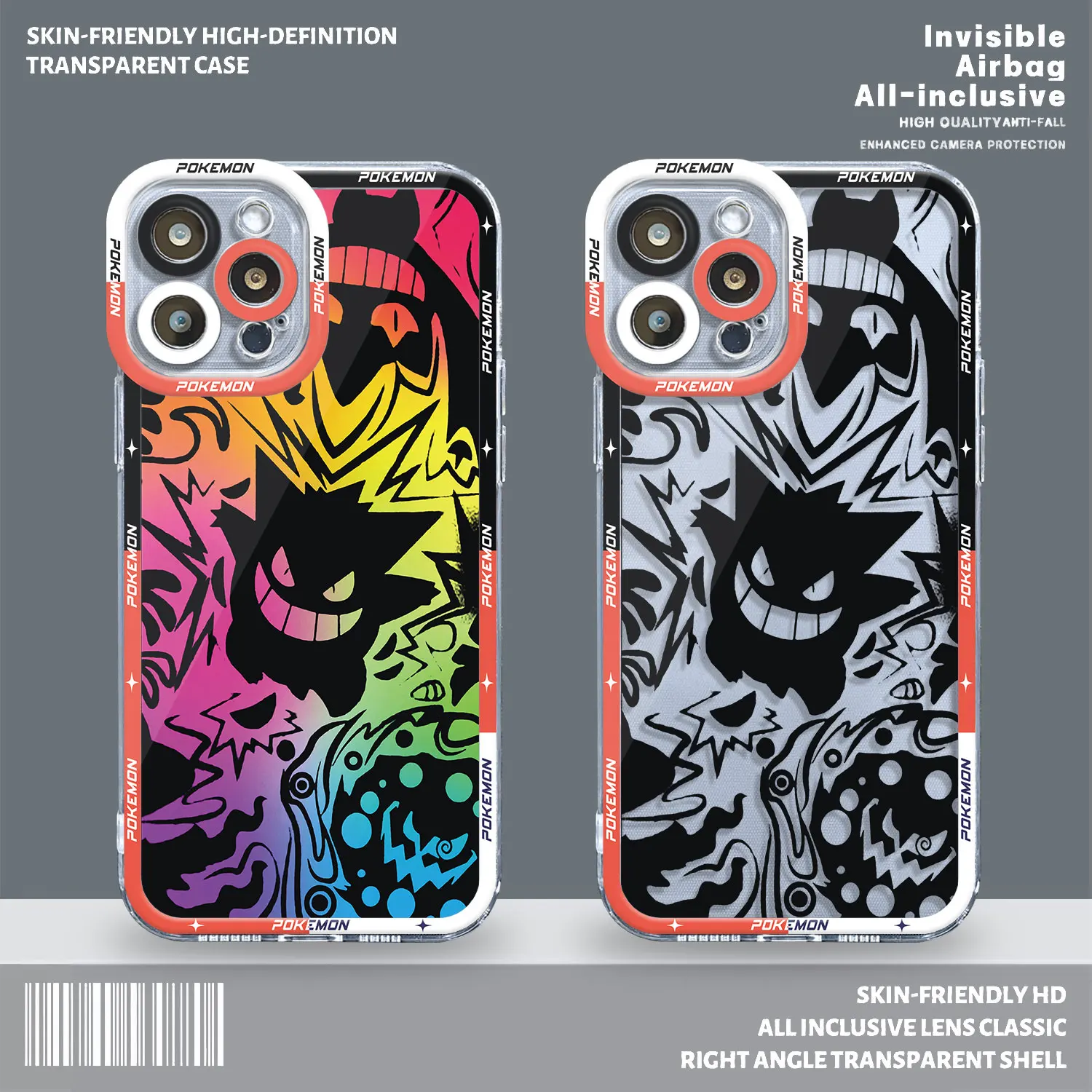 Funda-transparente-de-Pok-mon-Gengar-para-Samsung-Galaxy-A52-A53-A71 ...