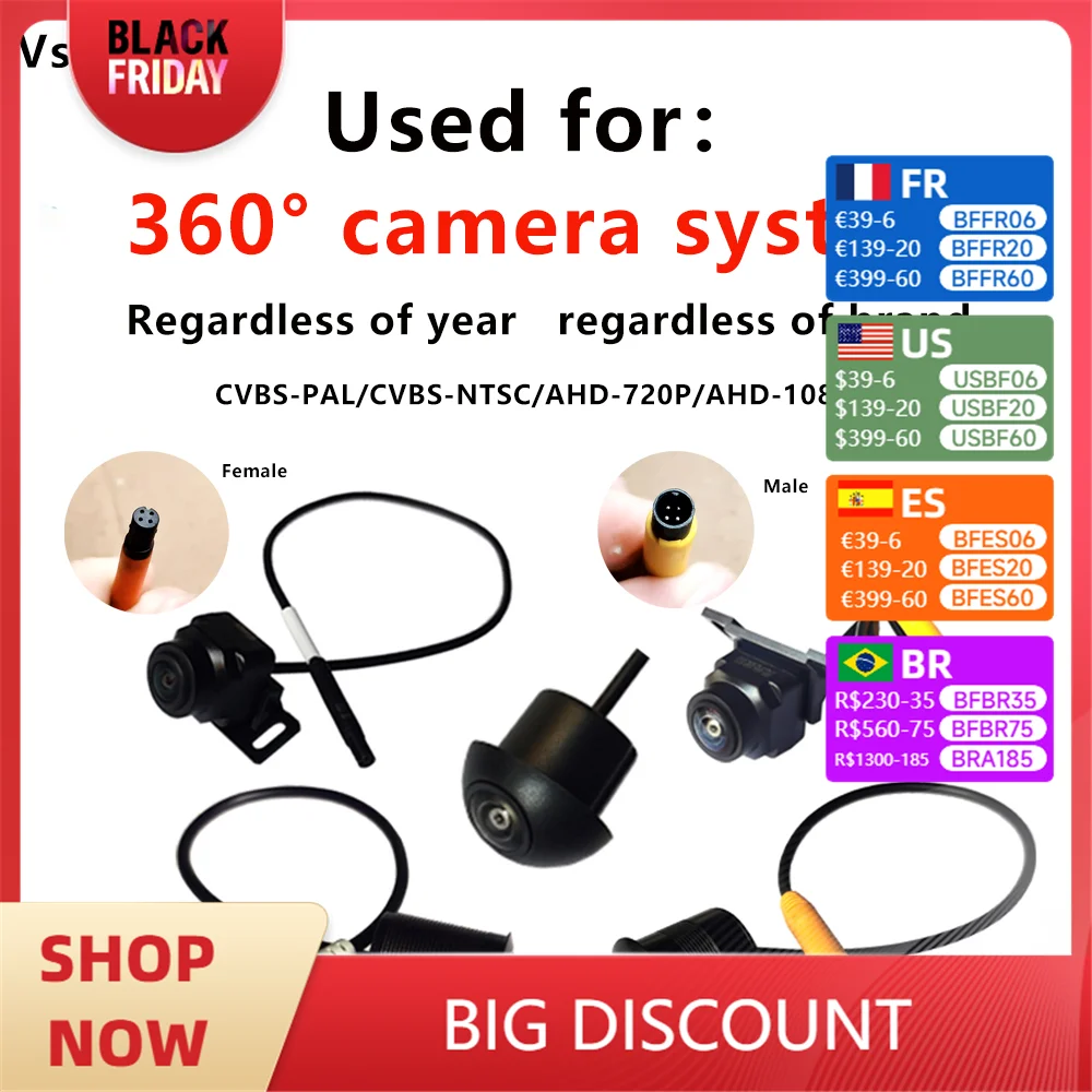 camera-for-Car-360-panoramic-surround-view-camera-cvbs-720p-1080p-2D-3D ...