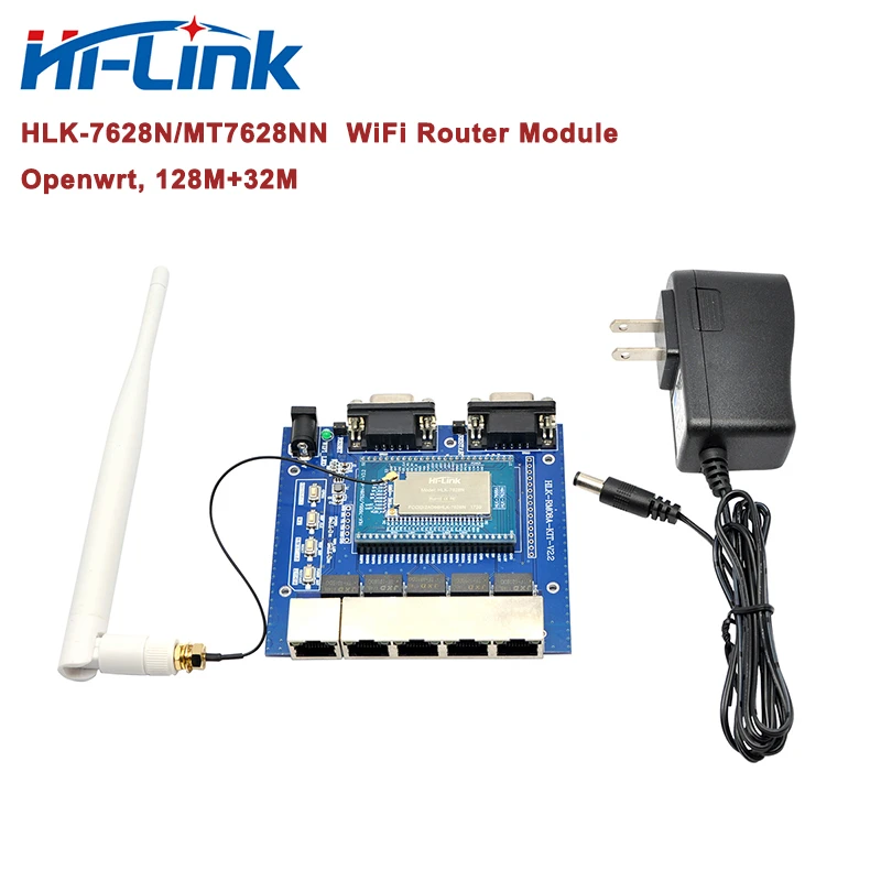 Free Shipping HLK 7628N 300Mbps 2.4G WiFi Wireless Router Module Kit ...