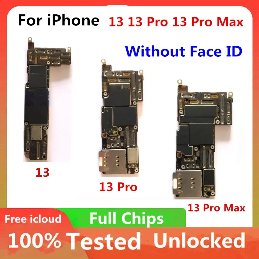Original-For-iphone-13-Pro-Max-Motherboard-With-Face-ID-Free-Clean ...