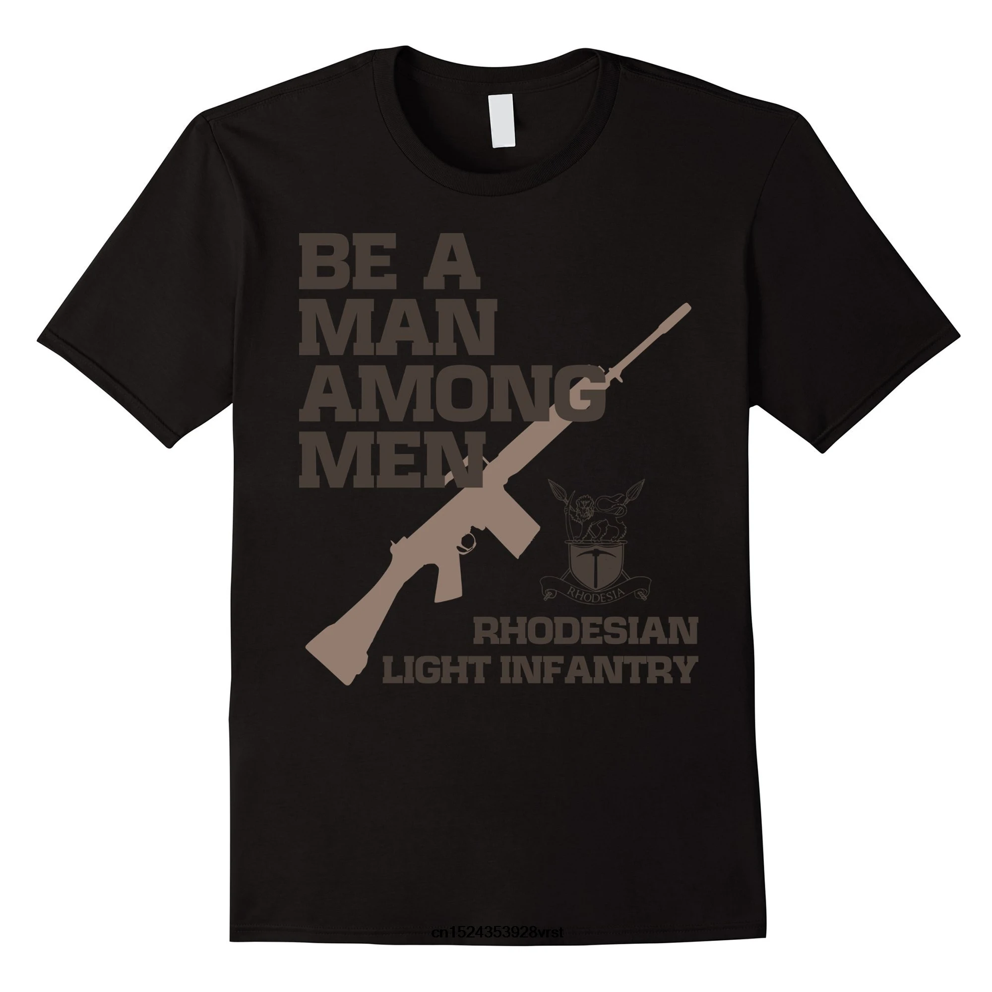 Be A Man Among Men. Rhodesian Light Infantry T Shirt New 100% Cotton ...