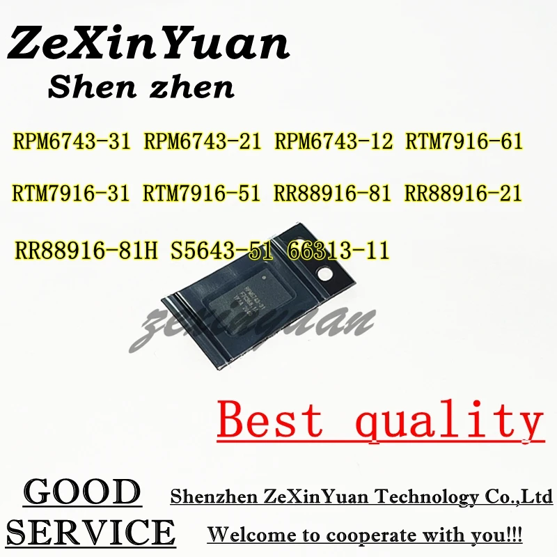 Amplificador IC de RPM6743-31, RPM6743-21, RPM6743-12, RTM7916-31 ...