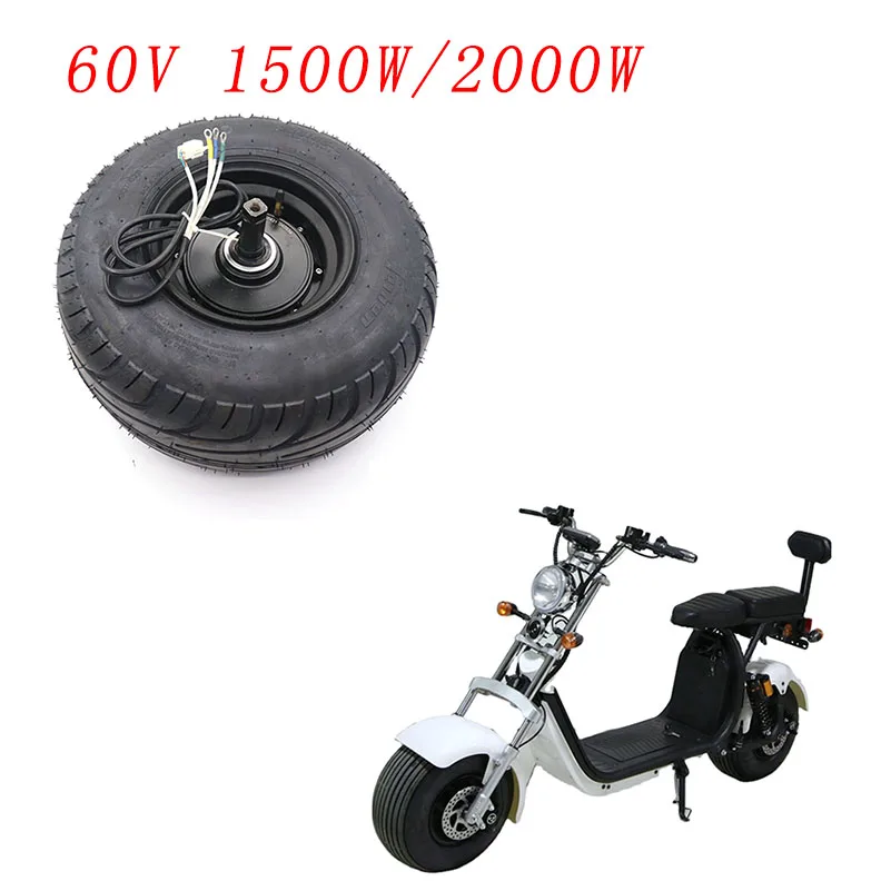 Acess-rios-de-roda-para-Citycoco-Scooter-Harley-Scooter-chinesa-60V ...