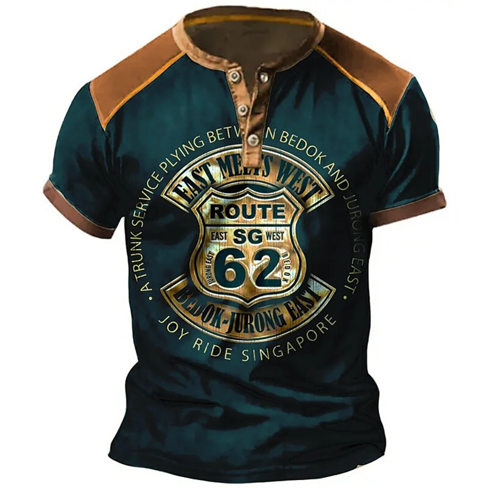 Vintage-T-shirt-For-Men-3D-Print-Motorcycle-Tees-Tops-Short-Sleeve ...