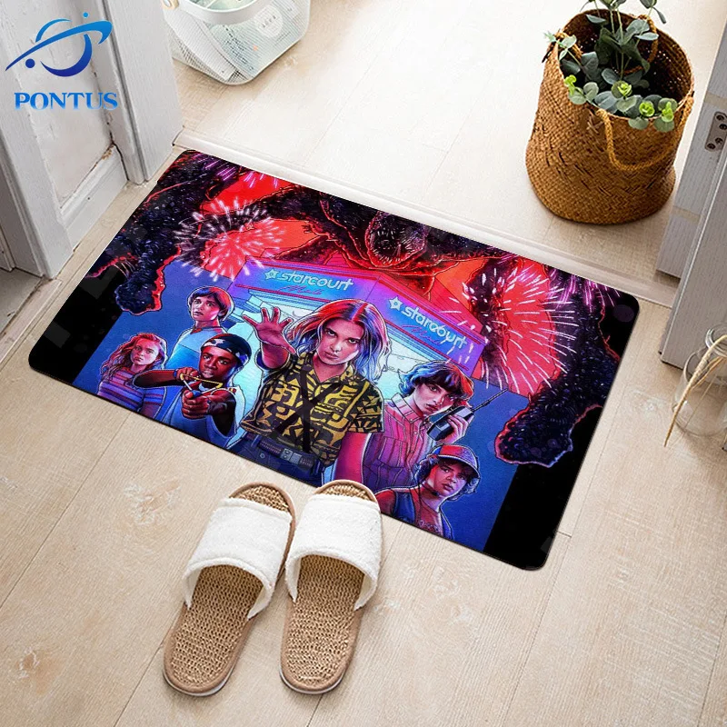 Stranger Things Bedroom Mat Doormat Kitchen Carpet Bathroom Floor Mat ...