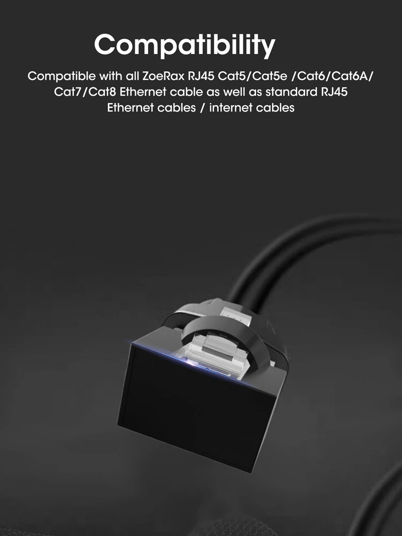 Dust Caps ZOERAX 100-Pack Ethernet Plug Protector - RJ45 Cable Dust ...