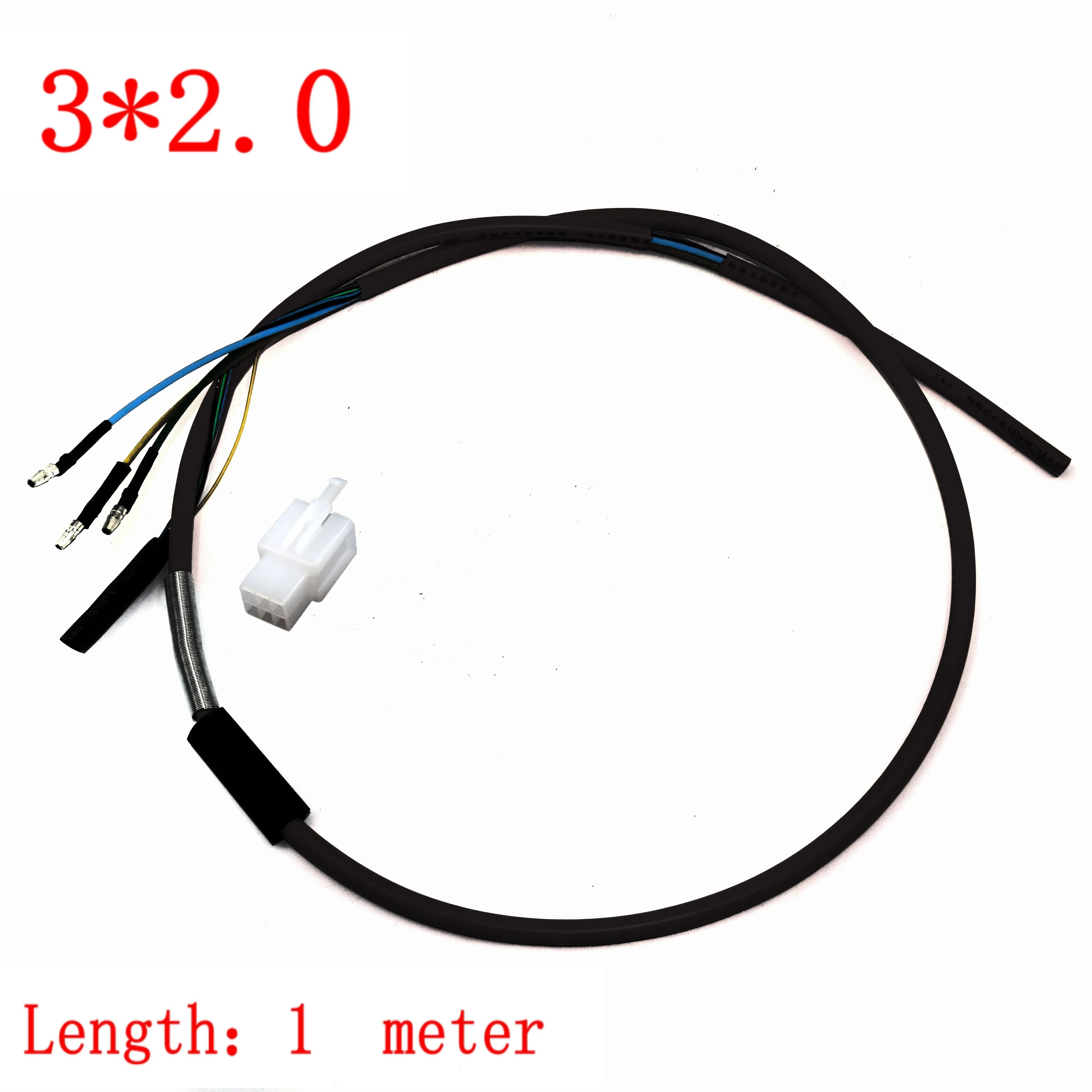 Motor wires/cable for 500-600W brushless DC motor (3*2.0mm motor phase+ ...