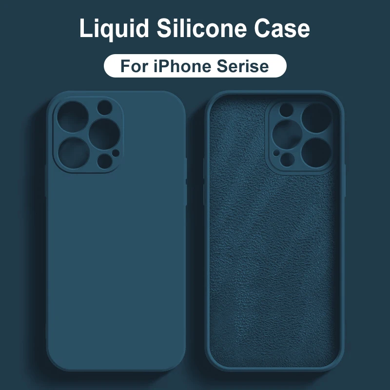 Luxury-Liquid-Silicone-Case-For-Apple-iPhone-15-11-14-13-12-Pro-Max ...