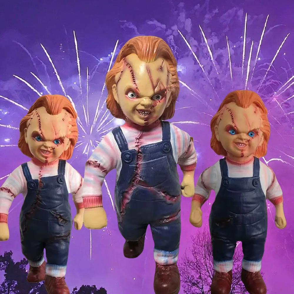 Latex 45/26/24cm Big Chucky Doll Original Seed of 1/1 Stand Statue ...