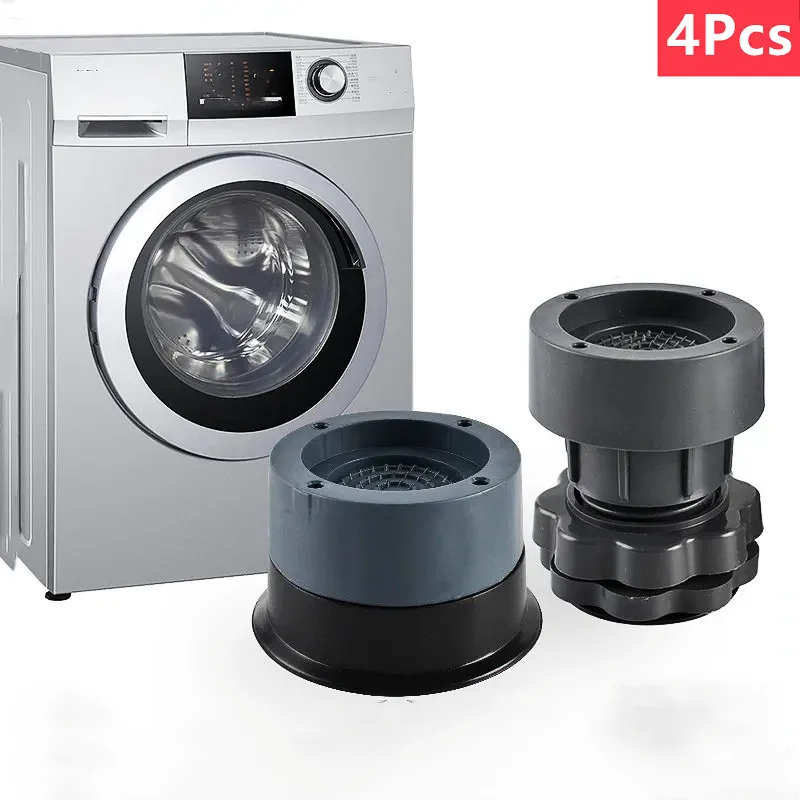 4Pcs-Washer-Foot-Pad-Anti-Vibration-Pads-Washing-Machine-Holder-Dryer ...