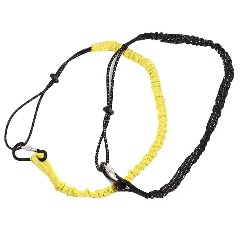 Safety-Bungee-Tether-Tools-Lanyard-Carabiner-Hook-Strap-Climbing ...
