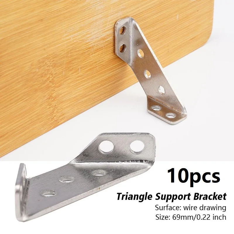 10pcs-Universal-Furniture-Corner-Connector-Stainless-Steel-Small ...