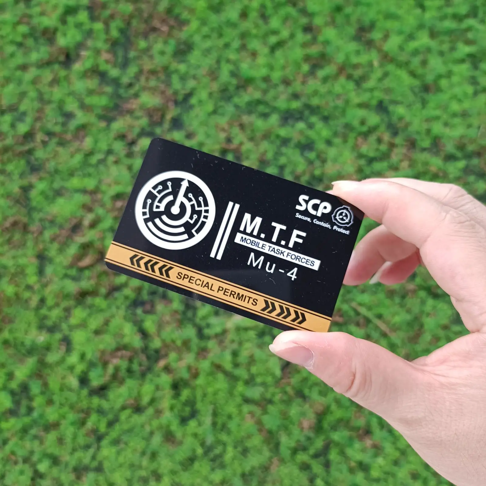 PVC-Cart-o-Cosplay-prova-de-choque-MU-4-Debuggers-SCP-Foundation-M-T-F ...