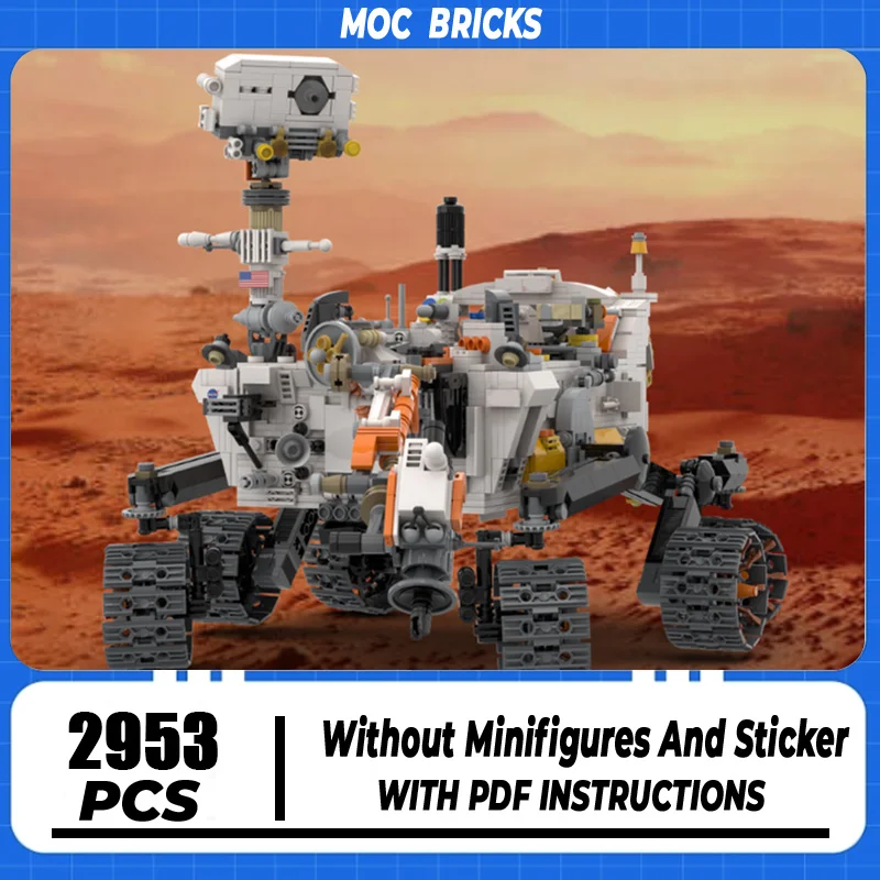 Moc-Building-Blocks-Space-Mars-Rover-Model-Technical-Bricks-Aviation ...
