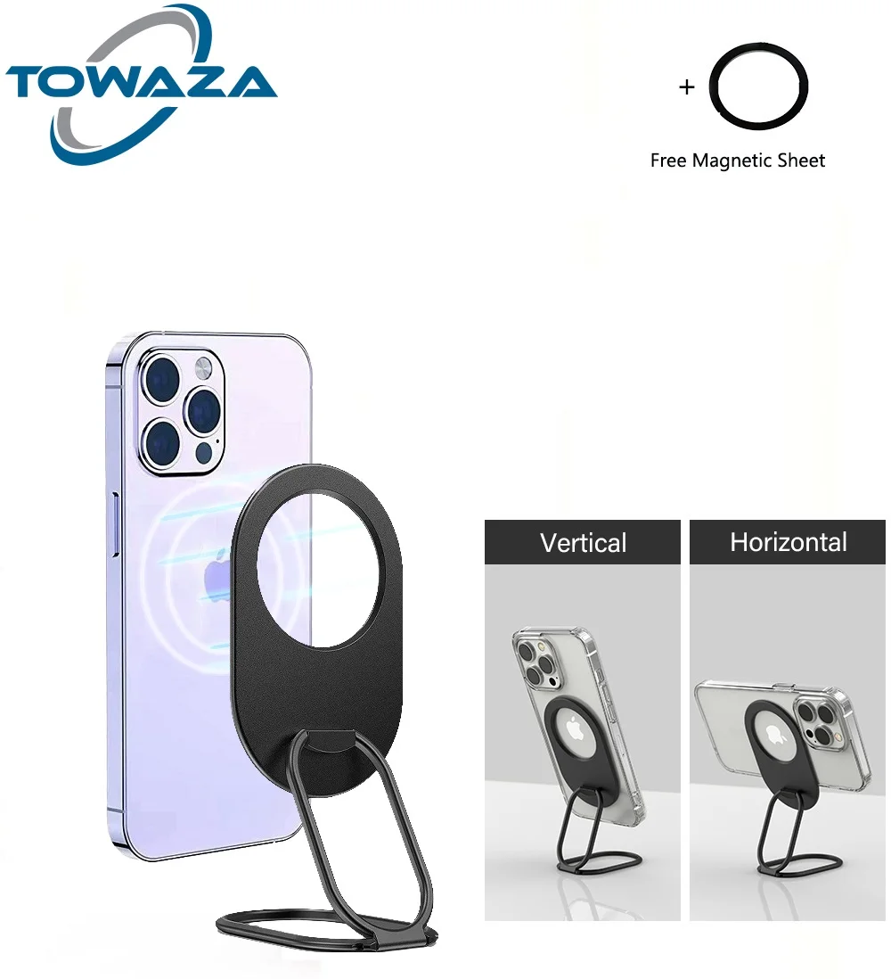 Magnetic-Cell-Phone-Stand-for-MagSafe-Adjustable-Kickstand-for-iPhone ...