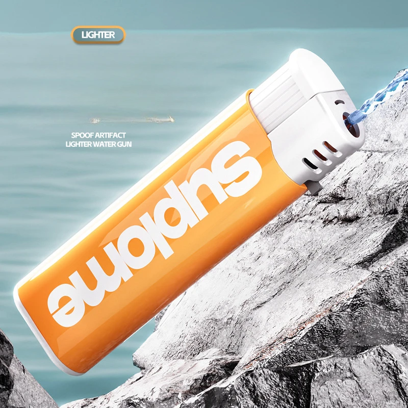 Prank-Toy-Water-Gun-Lighter-Shaped-Water-Squirt-Gun-Decompression-Toy ...