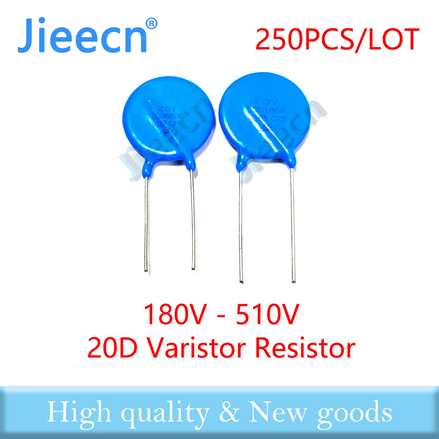 20D 250PCS 20D181K 20D201K 20D221K 20D241K 20D271K 20D301K 20D331K ...