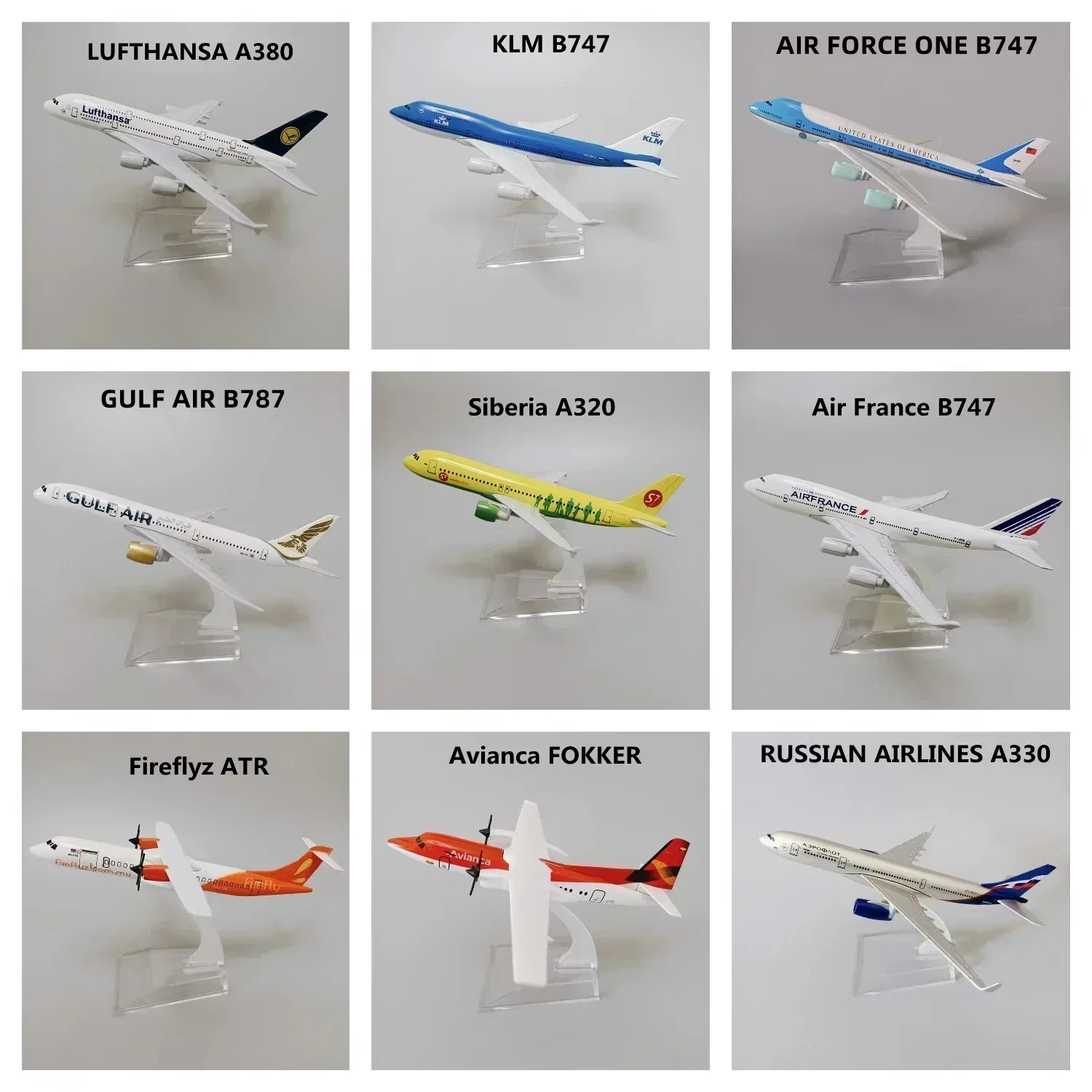 KLM-Lufthansa-Russian-France-Chile-Brazil-Spain-British-USA-ERJ145-A340 ...