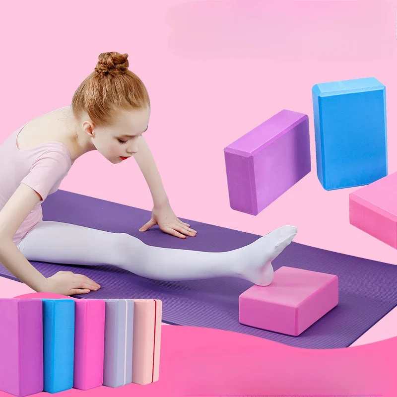 Dance Yoga Blocks Cubes Pilates Bricks Sports Yoga Supplies Exercise ...