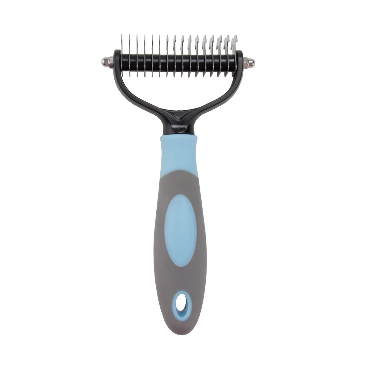 Professional Pet Deshedding Brush 2 Sided Dematting Dog Comb Cat Brush ...