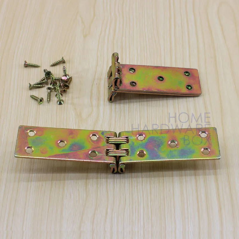 One Pair Flip Hinge Desk Extension Flush Mount 180 Degrees Folding ...