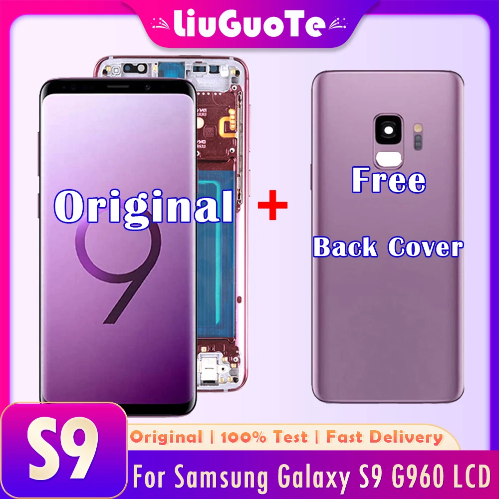 Original AMOLED LCD 5.8" Replacement For SAMSUNG Galaxy S9 G960 G960F LCD Display Touch Screen ...