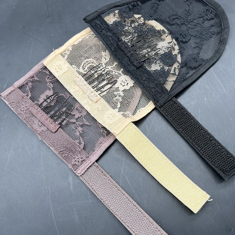 5x5/4x4inch Ponytail Hairnet For Making Hair Bun 5pcs/lot Ponyhair Lace ...