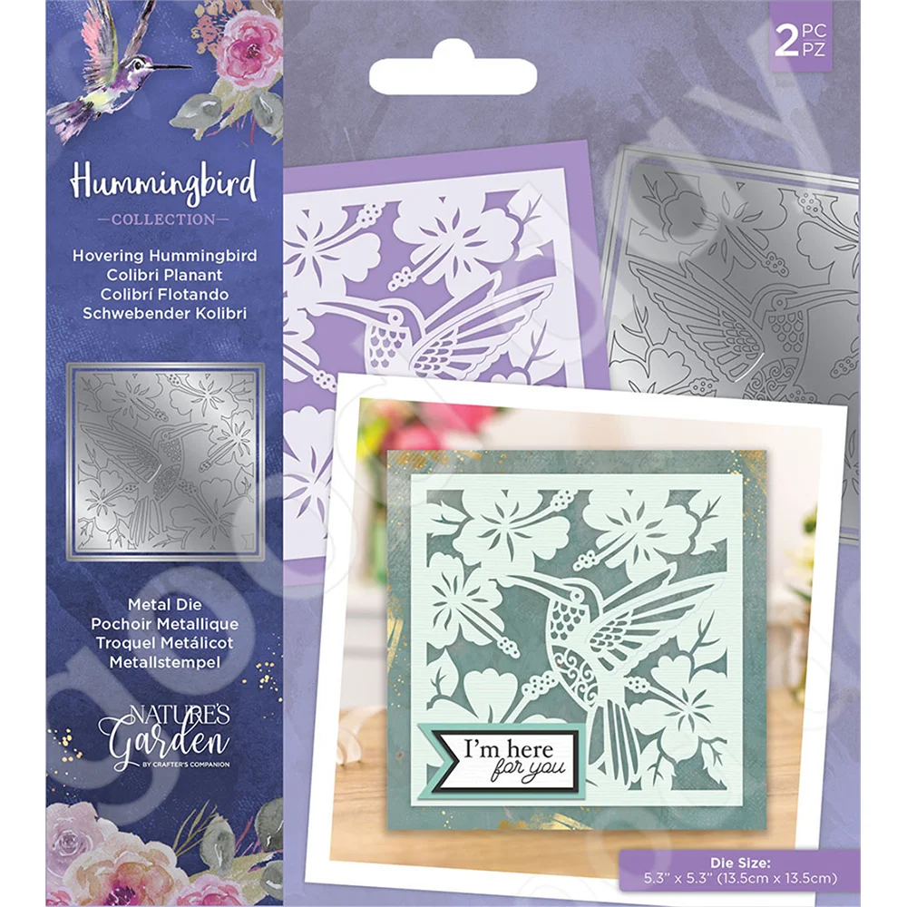 Arrival-2022-Newest-Hovering-Hummingbird-Dies-Diy-Scrapbooking-Cut-Die ...