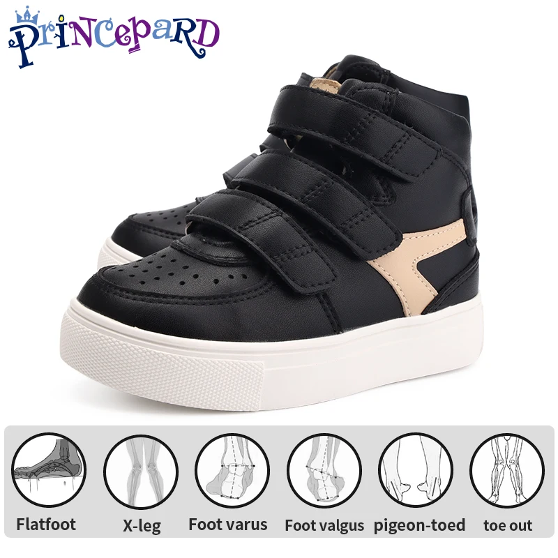 Orthopedic Children's Sneakers | Shoes Sneaker Boy Black Casual - Kids ...