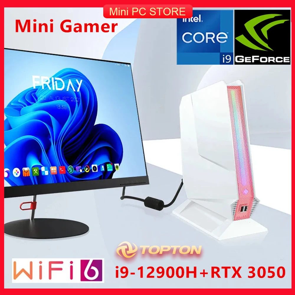 12th Gen Mini Pc Gamer Intel I9 12900h I7 12700h Nvidia Rtx 3050 4g Pcie4.0 2xddr4 Windows 11 ...