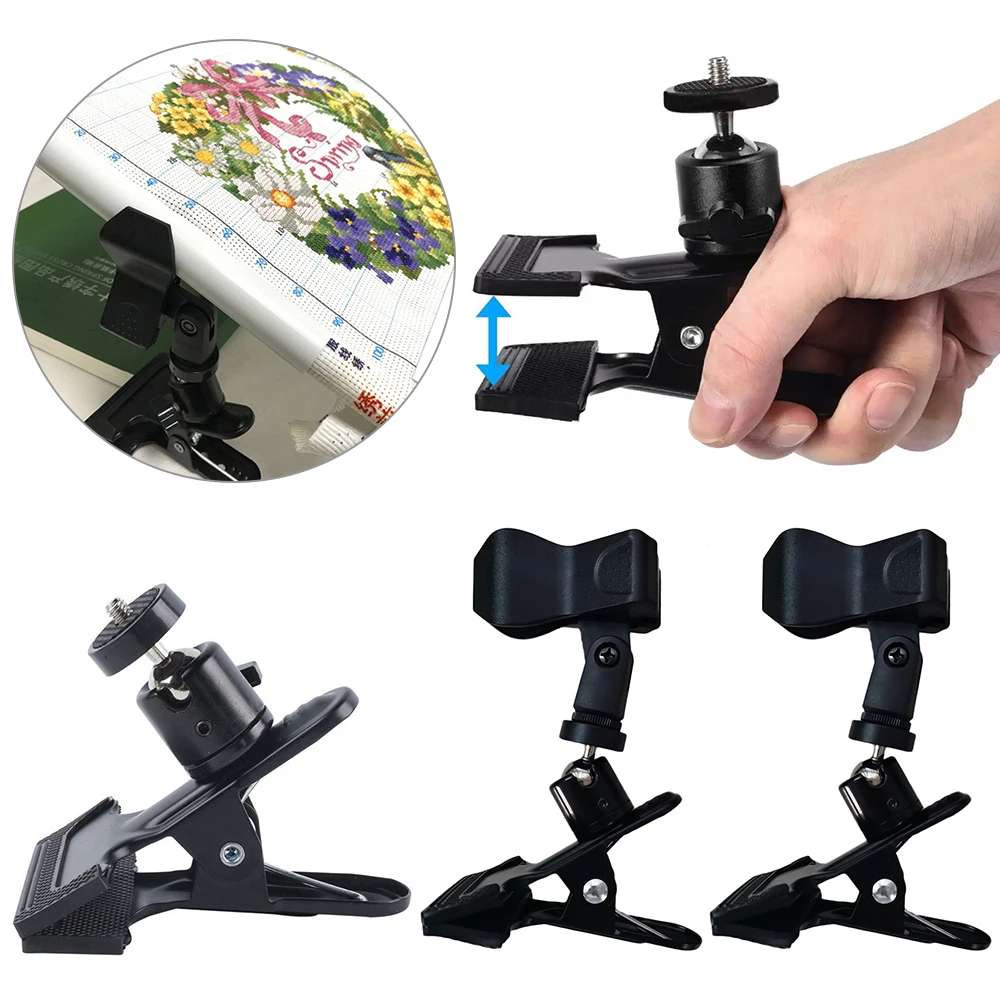 2Pcs Cross Stitch Clip Clamp Non slip Table Edge Embroidery Clip ...