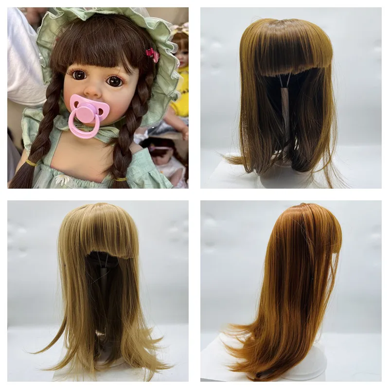Latest-Reborn-BJD-Doll-Wig-Fits-the-circumference-of-the-doll-s-head-is ...