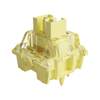 Akko V3 Cream Yellow Pro Switch 5 Pin 50gf Linear Switch with Dustproof ...