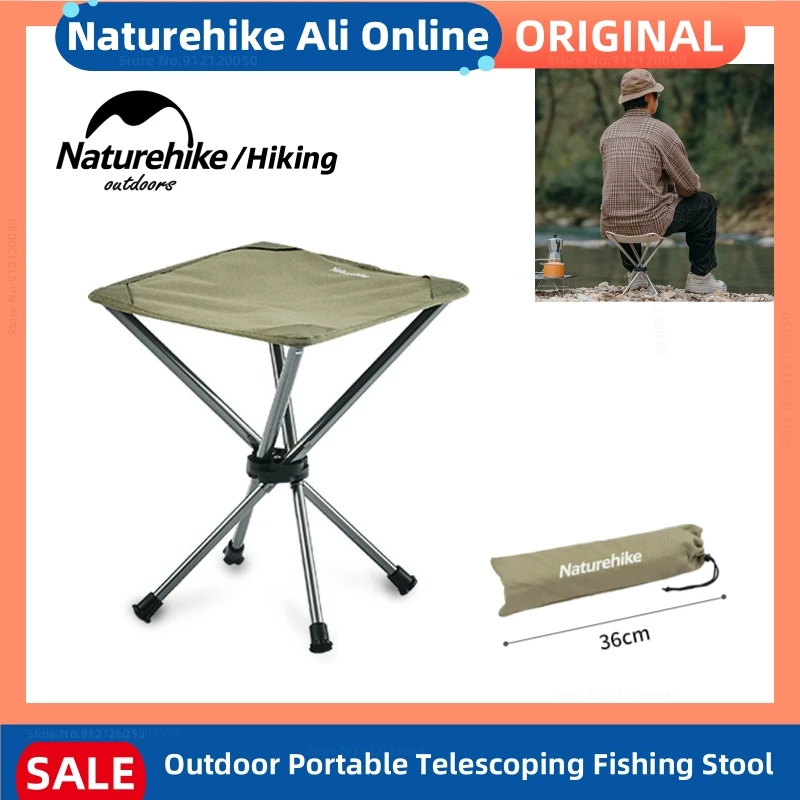 Naturehike-Fishing-Chair-Camping-Telescopic-Four-Corner-Stool-Outdoor ...