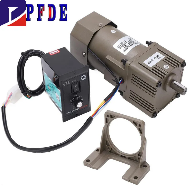 5RK90GU-CF-450-2-7RPM-220V-90W-AC-Reversible-Gear-Variable-Speed-Motor ...