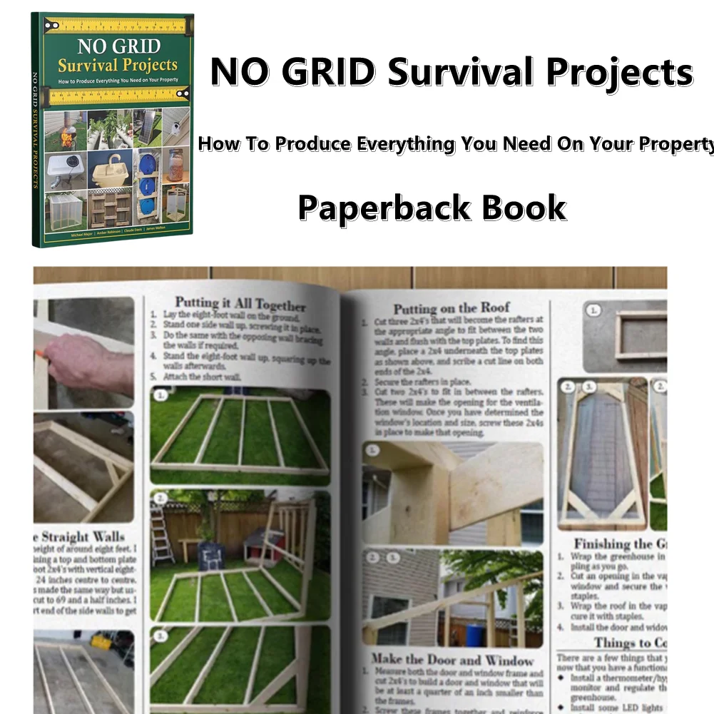 No Grid Survival Project Book Cover: What You Really Need to Know ...
