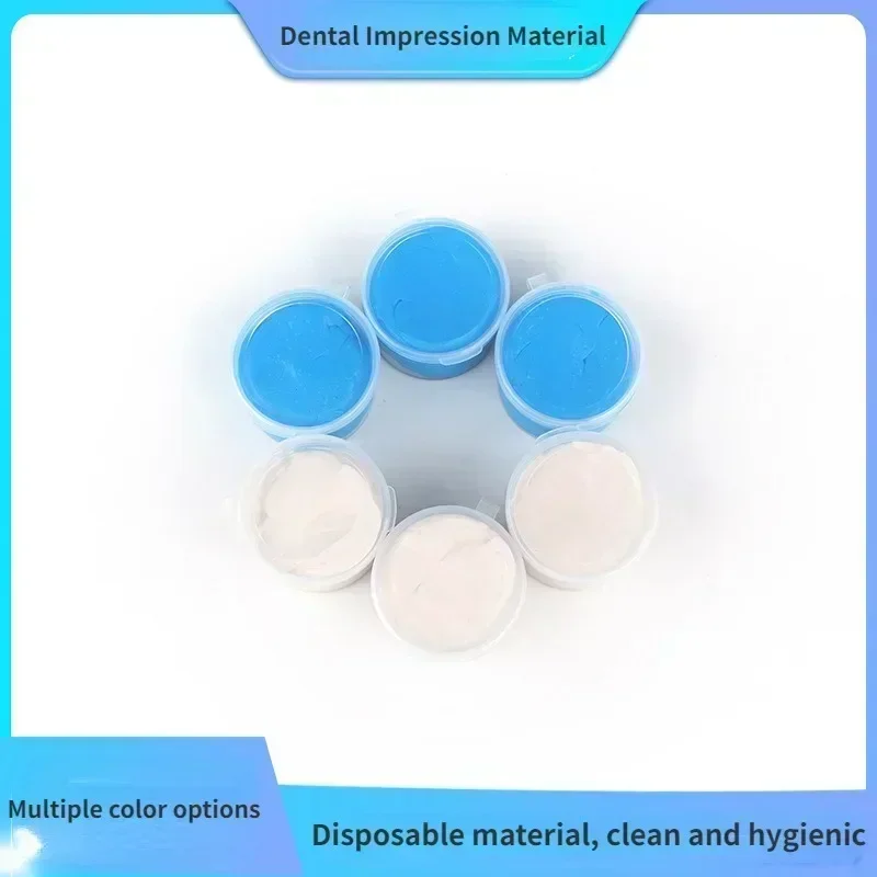 Dental-Impression-Material-Putty-Silicone-Rubber-Teeth-Kit-Dentistry ...