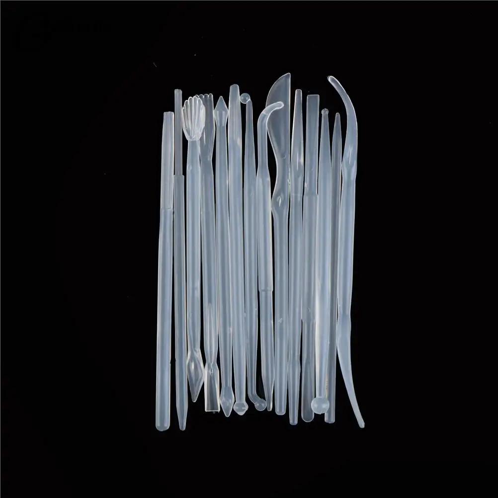 14Pcs-Plastic-Clay-Sculpting-Set-Wax-Carving-Pottery-Tools-Carving ...