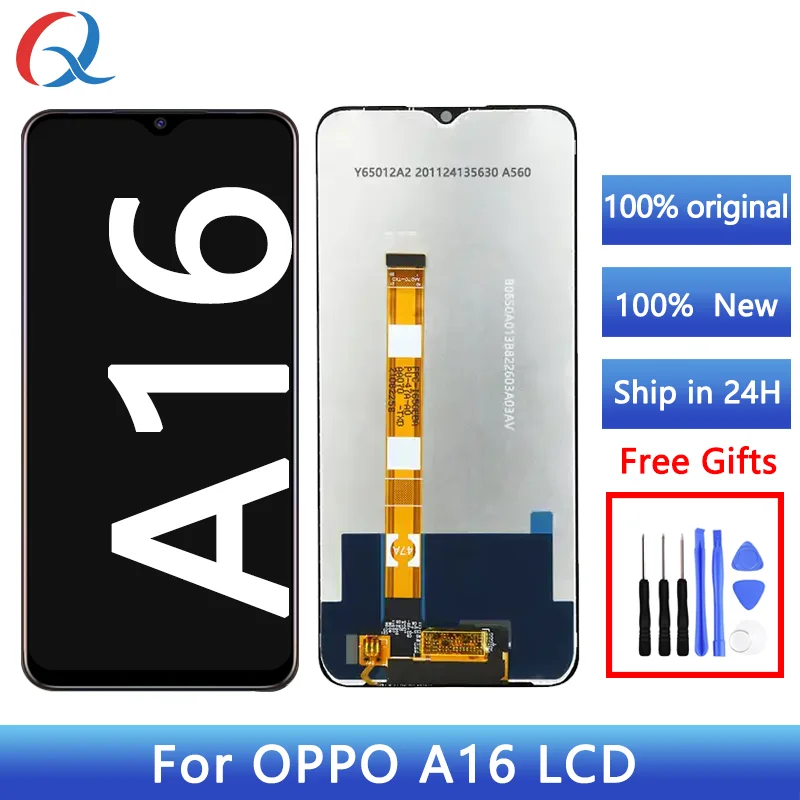 Original-pantalla-Oppo-A54s-A56-A16s-A16-screen-replacement-for-oppo ...