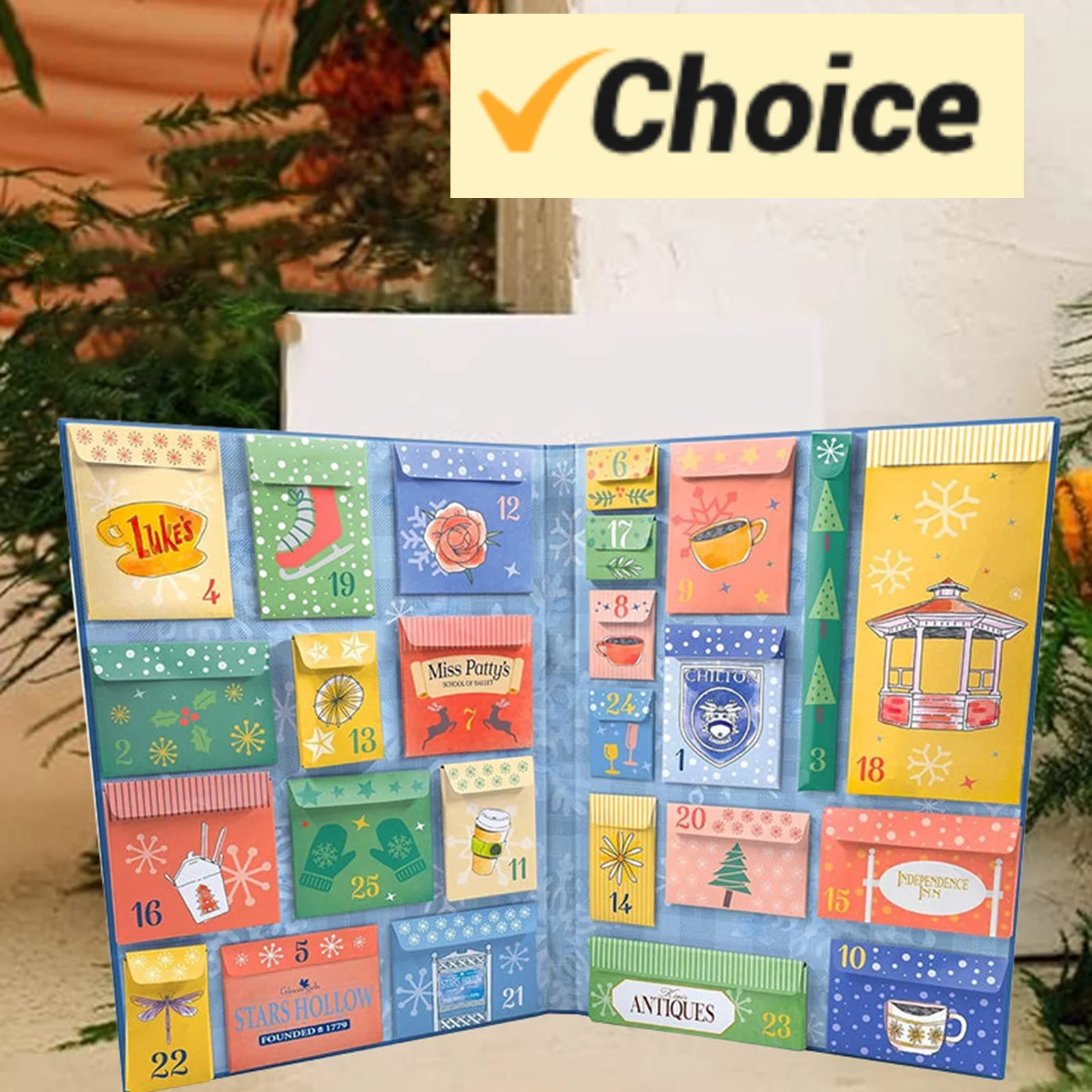 2024-Hot-Advent-Calendar-Gilmore-Girls-25-day-Countdown-Calendar-Furniture-Calendar-Decoration ...