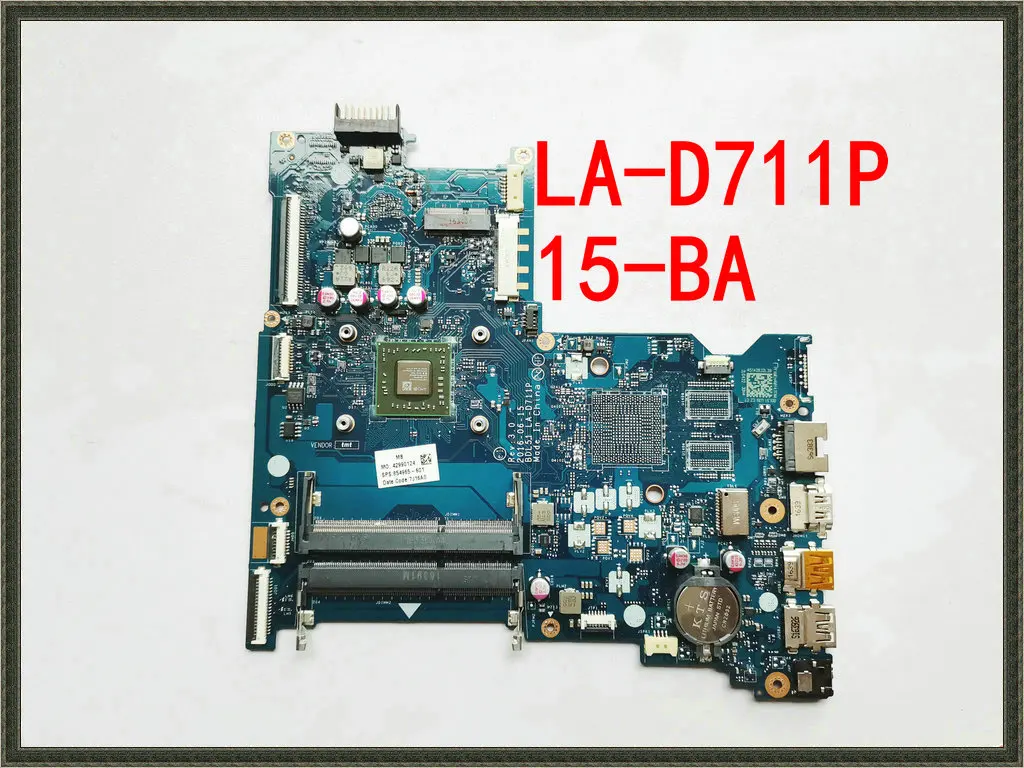 BDL51-LA-D711P-For-HP-15-BA-15-ba078dx-Series-Laptop-Motherboard-With ...