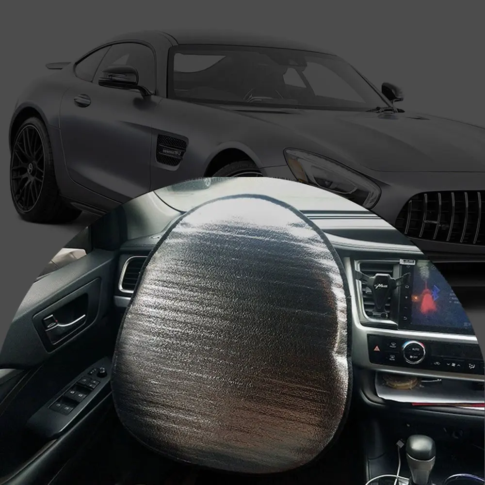 Car-Steering-Wheel-Anti-Heat-Sun-Shade-Sunscreen-Insulation-Cover ...