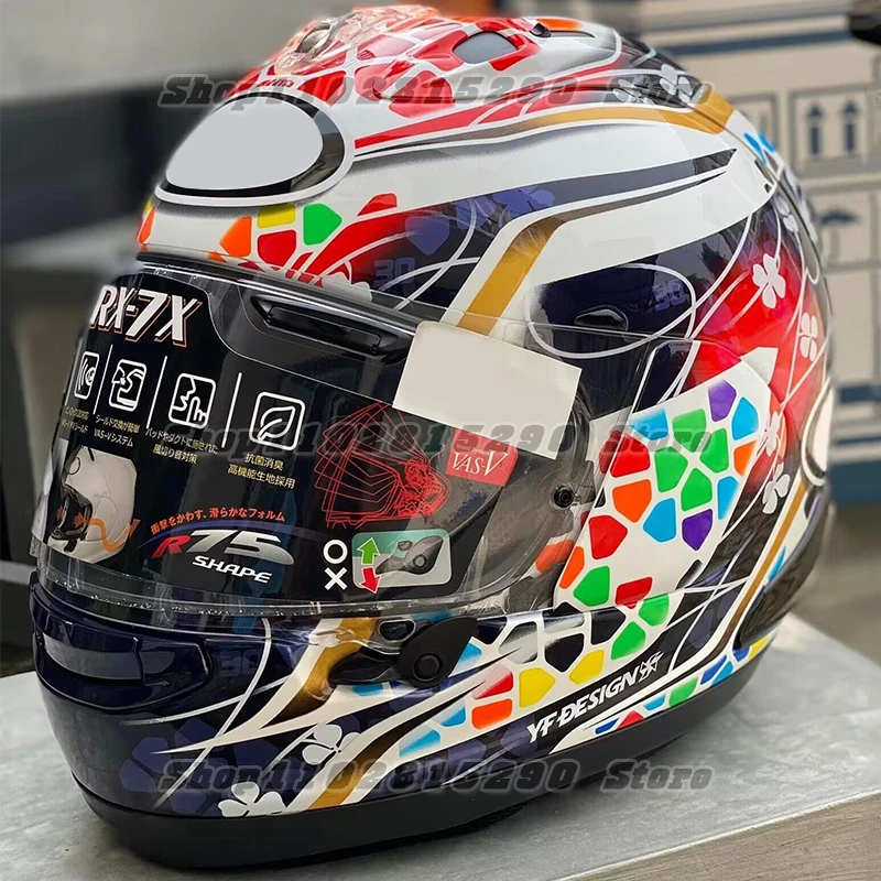 Design Racing Helmet: The RX-7X Nakagami GP2 Full-Face Helmet Explained ...