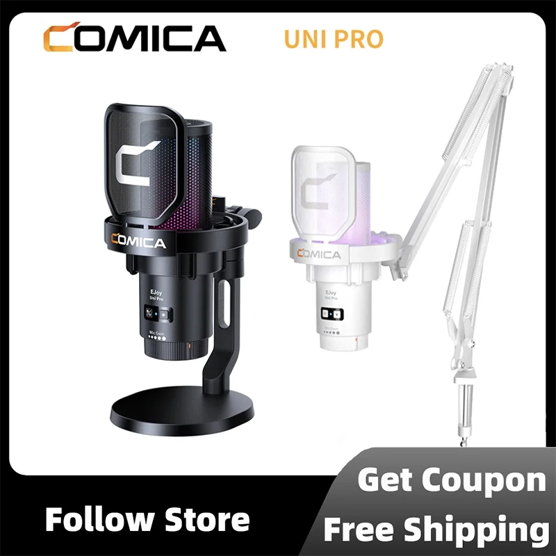 COMICA-UNI-PRO-Wireless-USB-Gaming-Microphone-Noise-Cancellation ...