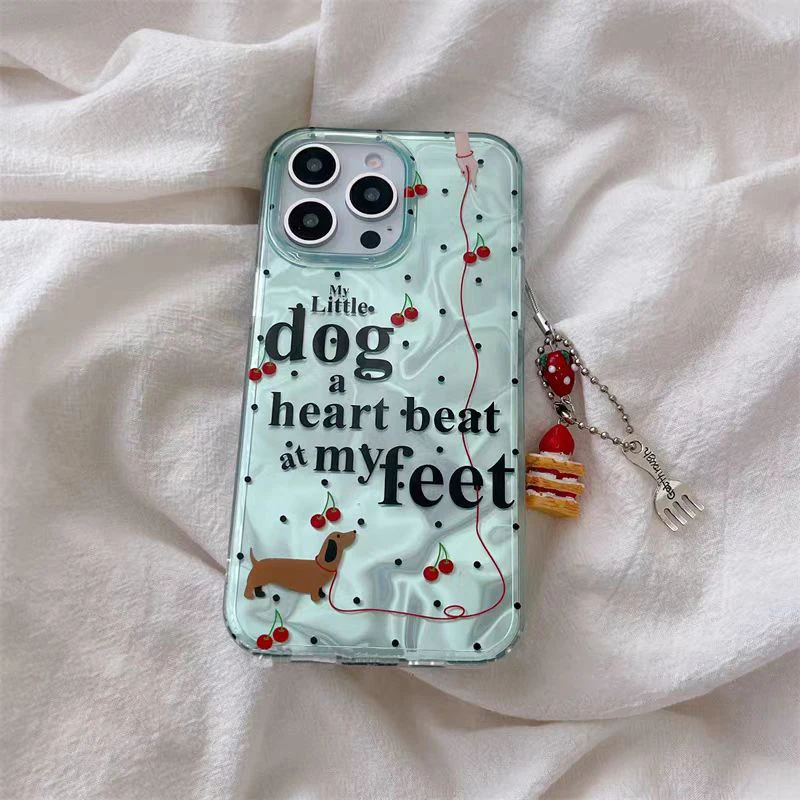 Elegant Bow Pearl Cherry Phone Case - Premium Protective Cover for ...